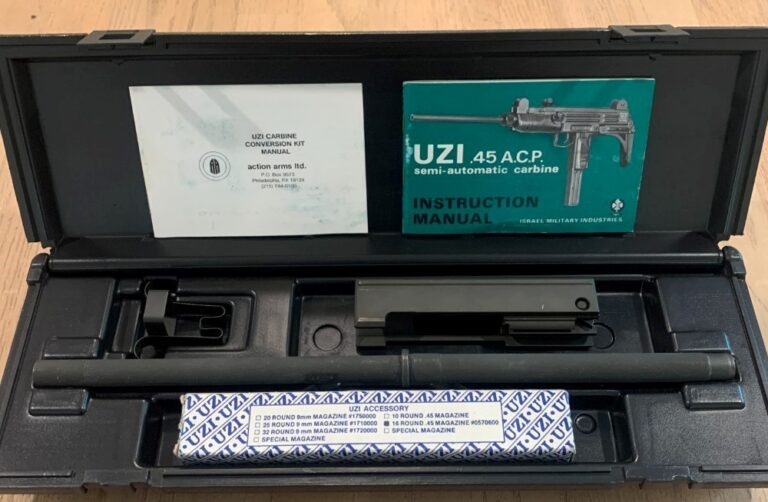 UZI Conversion Kit 9 MM To .45 ACP